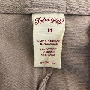 Faded Glory | Pants & Jumpsuits | Nwt Faded Glory Stretch Pants | Poshmark